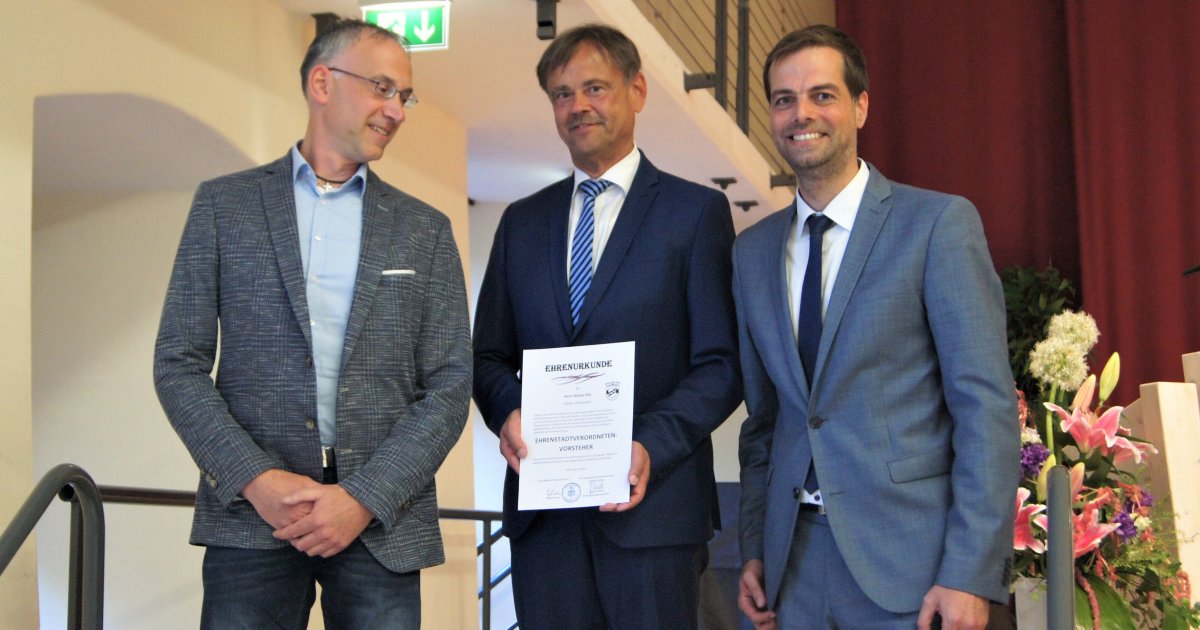 Walter Ritz zum Ehren-Stadtverordnetenvorsteher ernannt | SV Schlitz